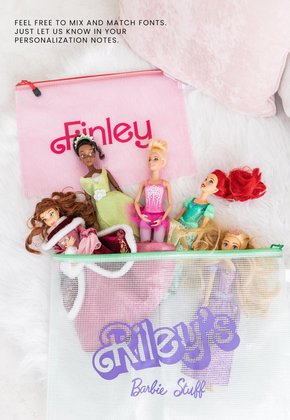 CUSTOM POUCHES – HOPE & JOY